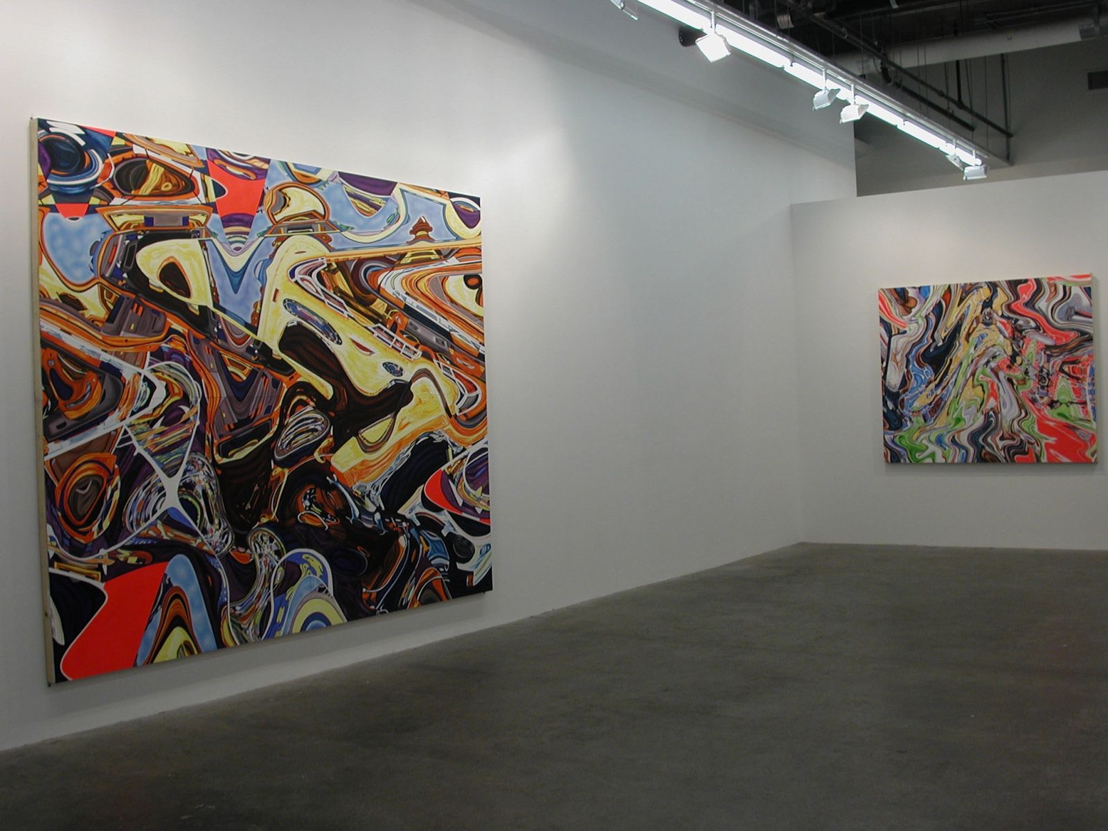 View of the exhibition "“More than you want, less than you need”" Zach ...